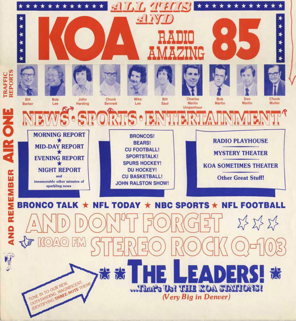 100 Years of 850AM KOA Radio – Broadcast Pioneers of Colorado